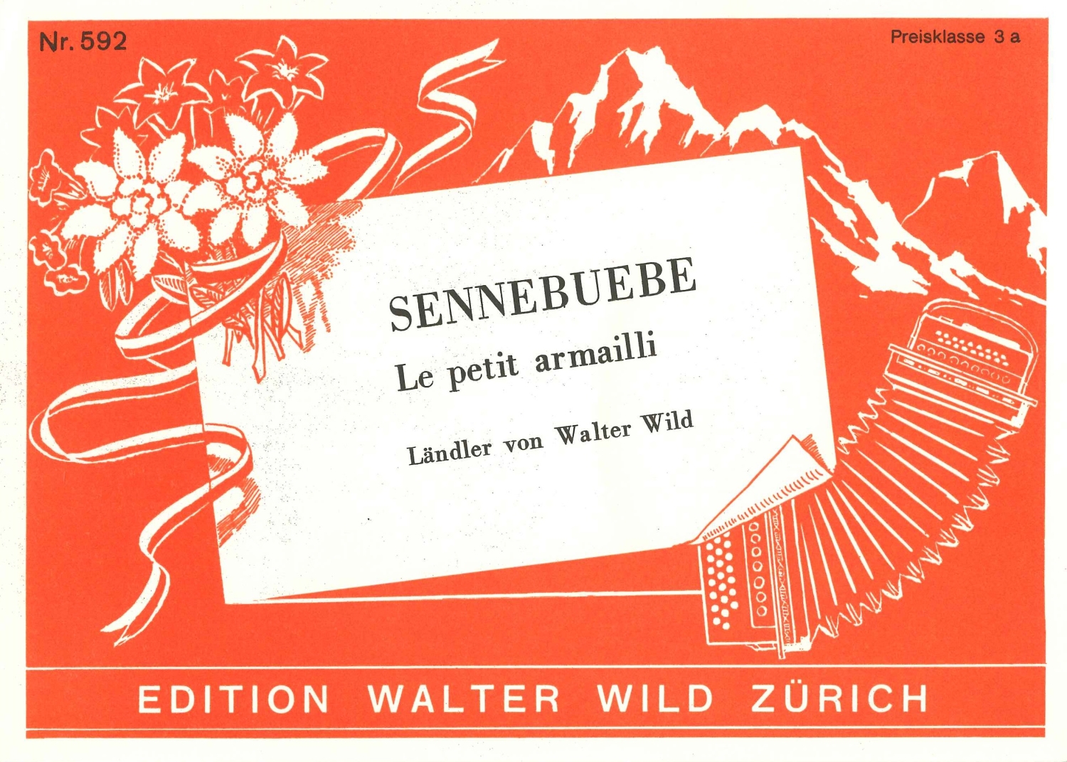 Walter Wild Sennebuebe Ländler Handh